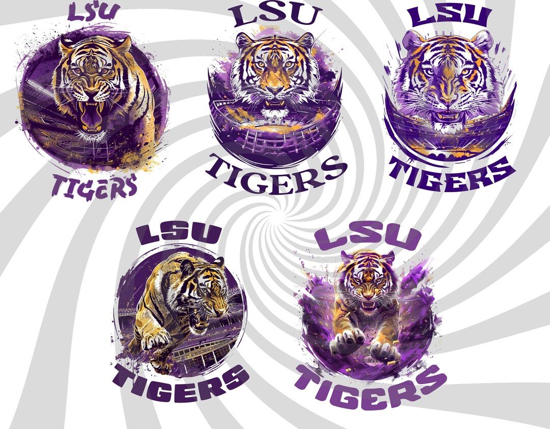 LSU Digital Art Bundle - Etsy