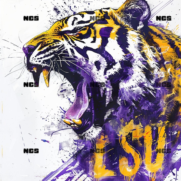 Lsu Clipart - Etsy