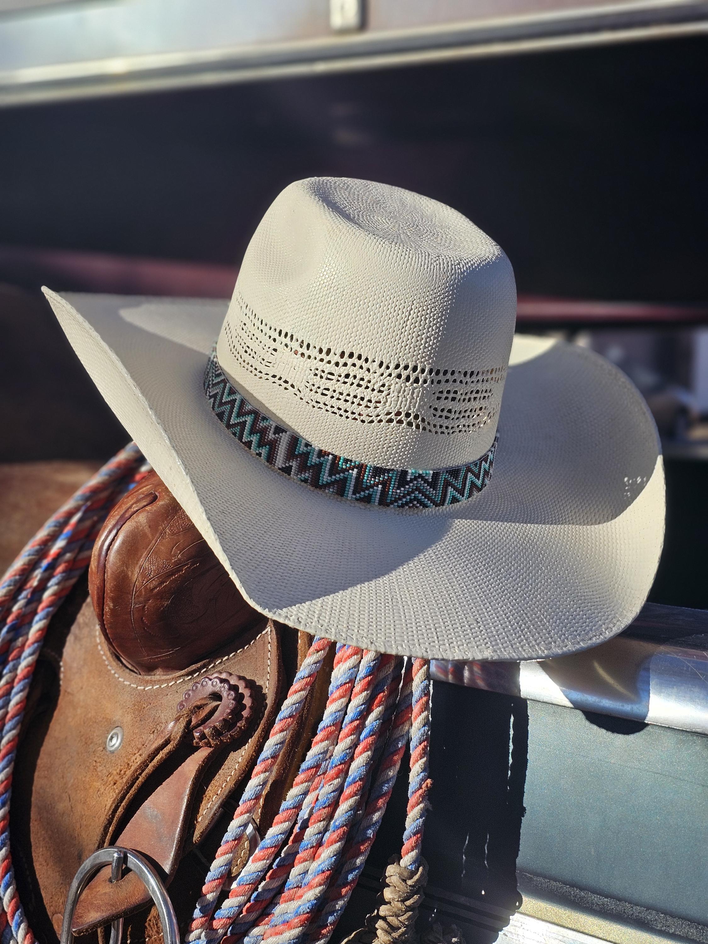 Apache Star Beaded Hatband - Etsy