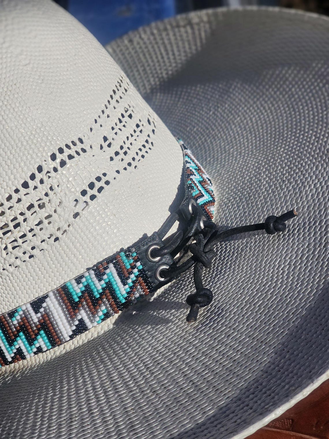 Apache Star Beaded Hatband - Etsy