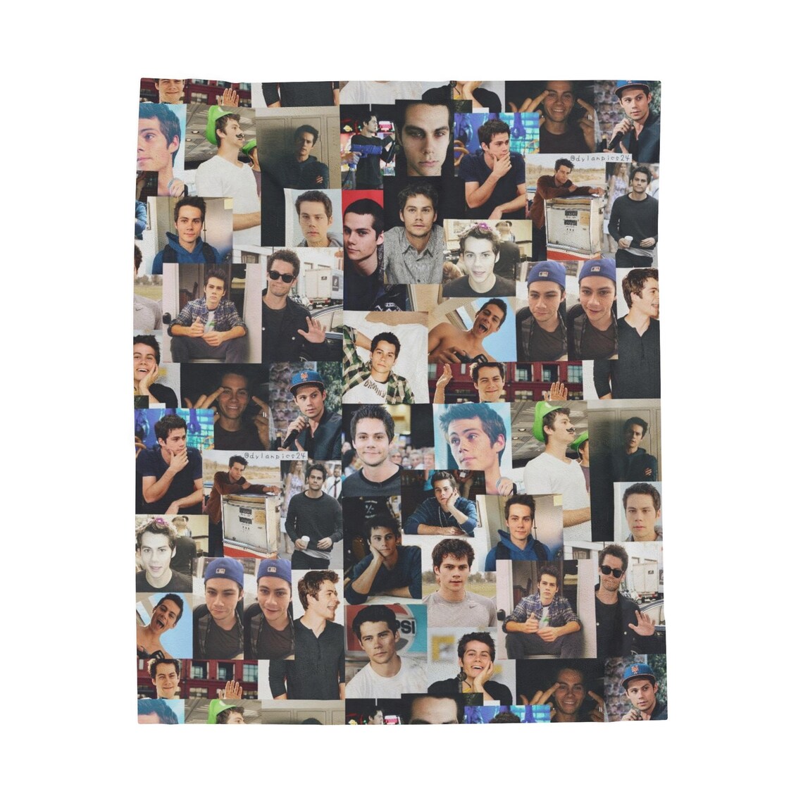 Dylan O'brien Collage Blanket, Fleece Throw, Soft Bedding, Teen Room ...