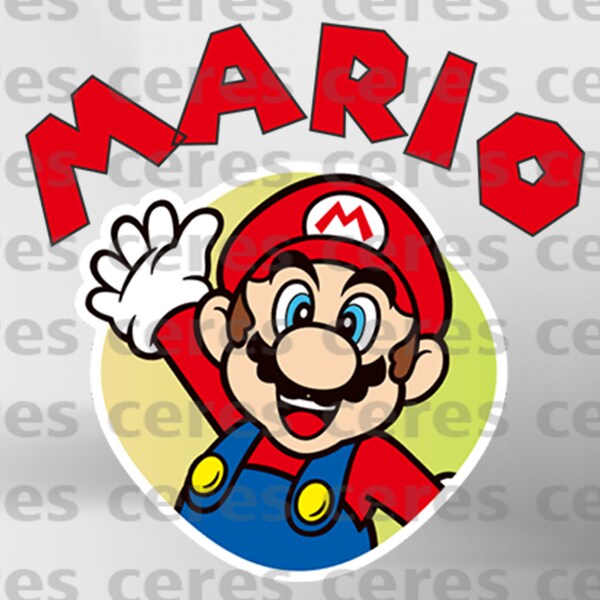 Super Mario Circle Png - Etsy