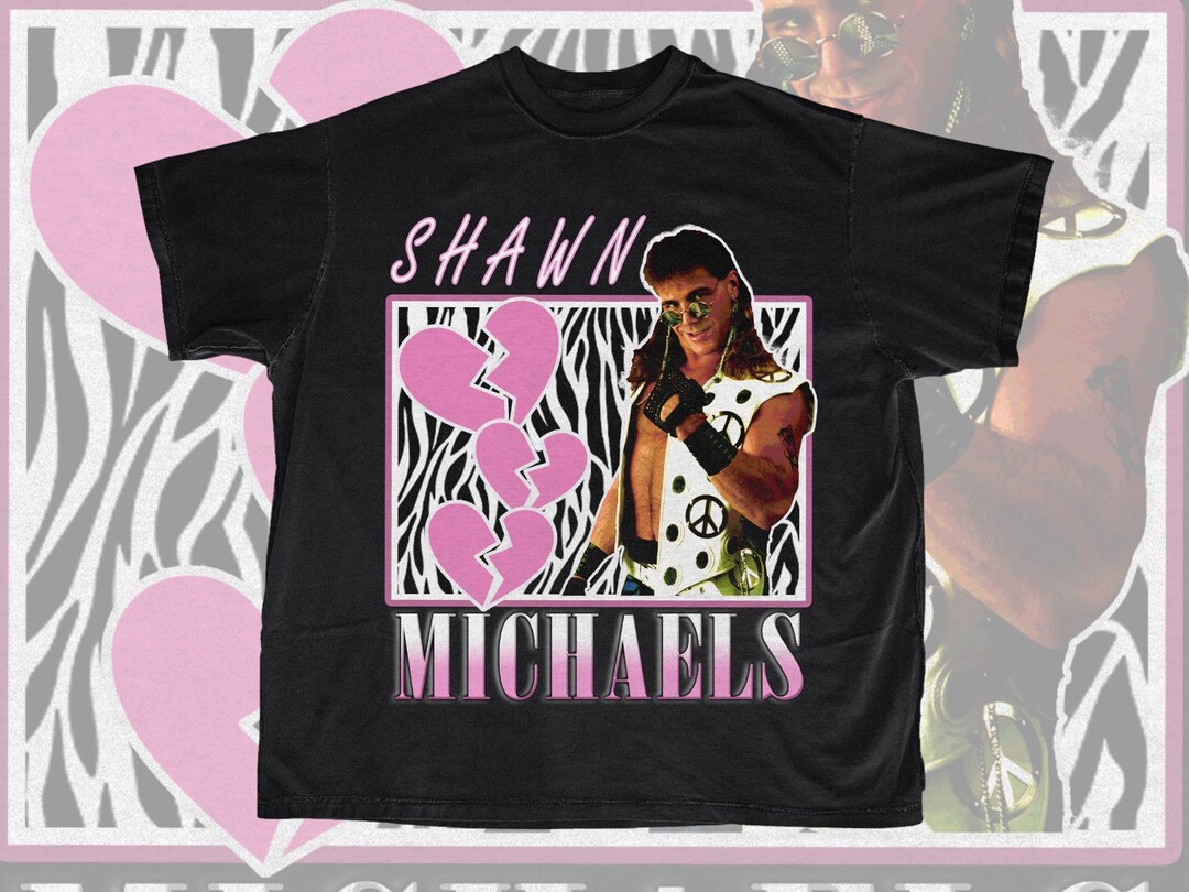 HBK Shawn Michaels 90s Vintage Retro WWE WWF Wrestling T-shirt - Etsy