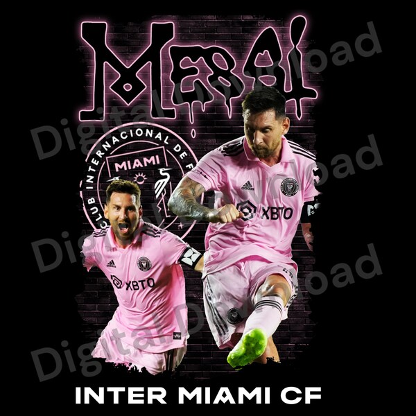 Messi Inter Miami T Shirt - Etsy
