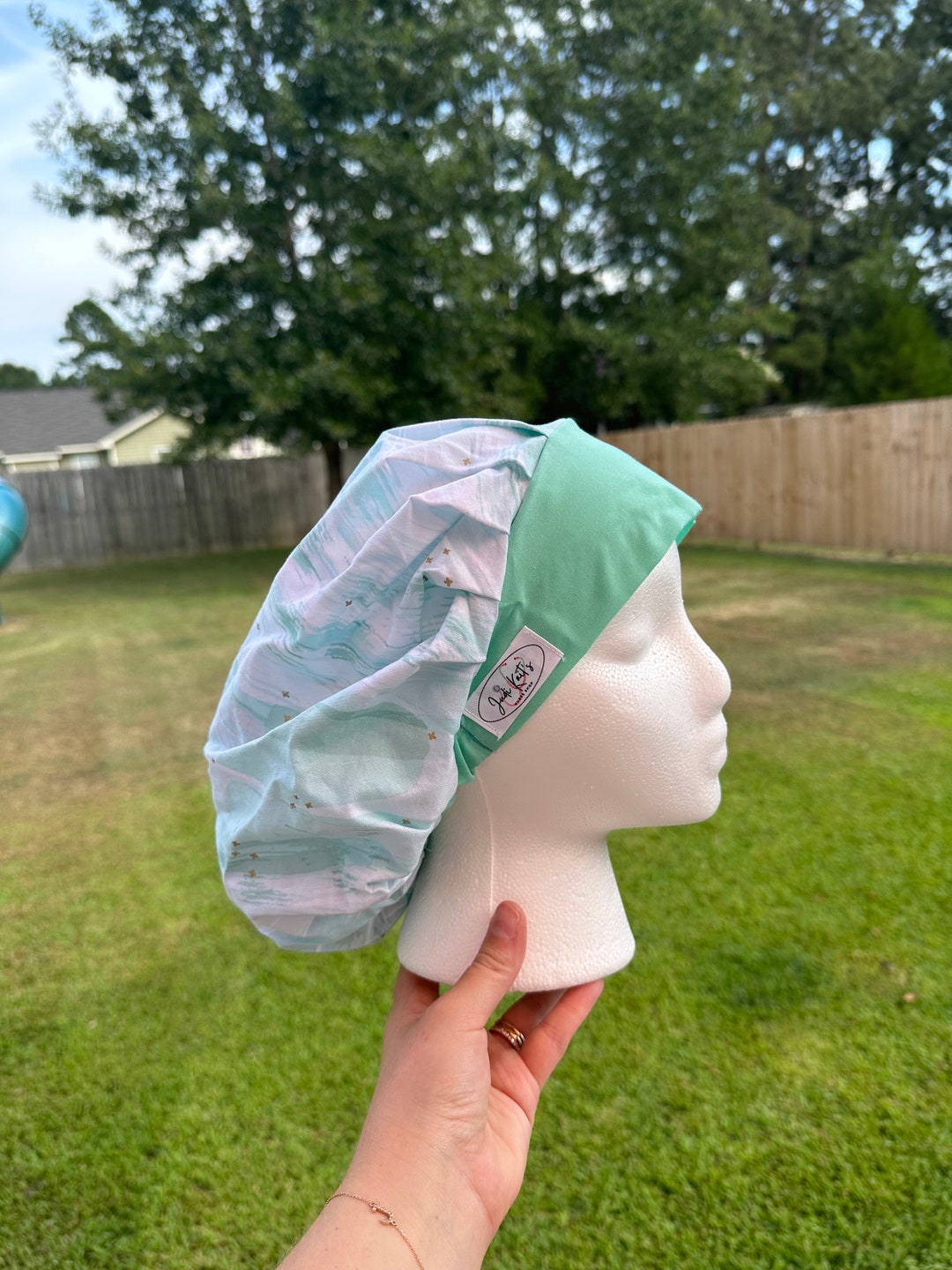 Bonnet Surgical Scrub Cap, Scrub Hat, Scrub Cap, OR Hat, OR Cap ...
