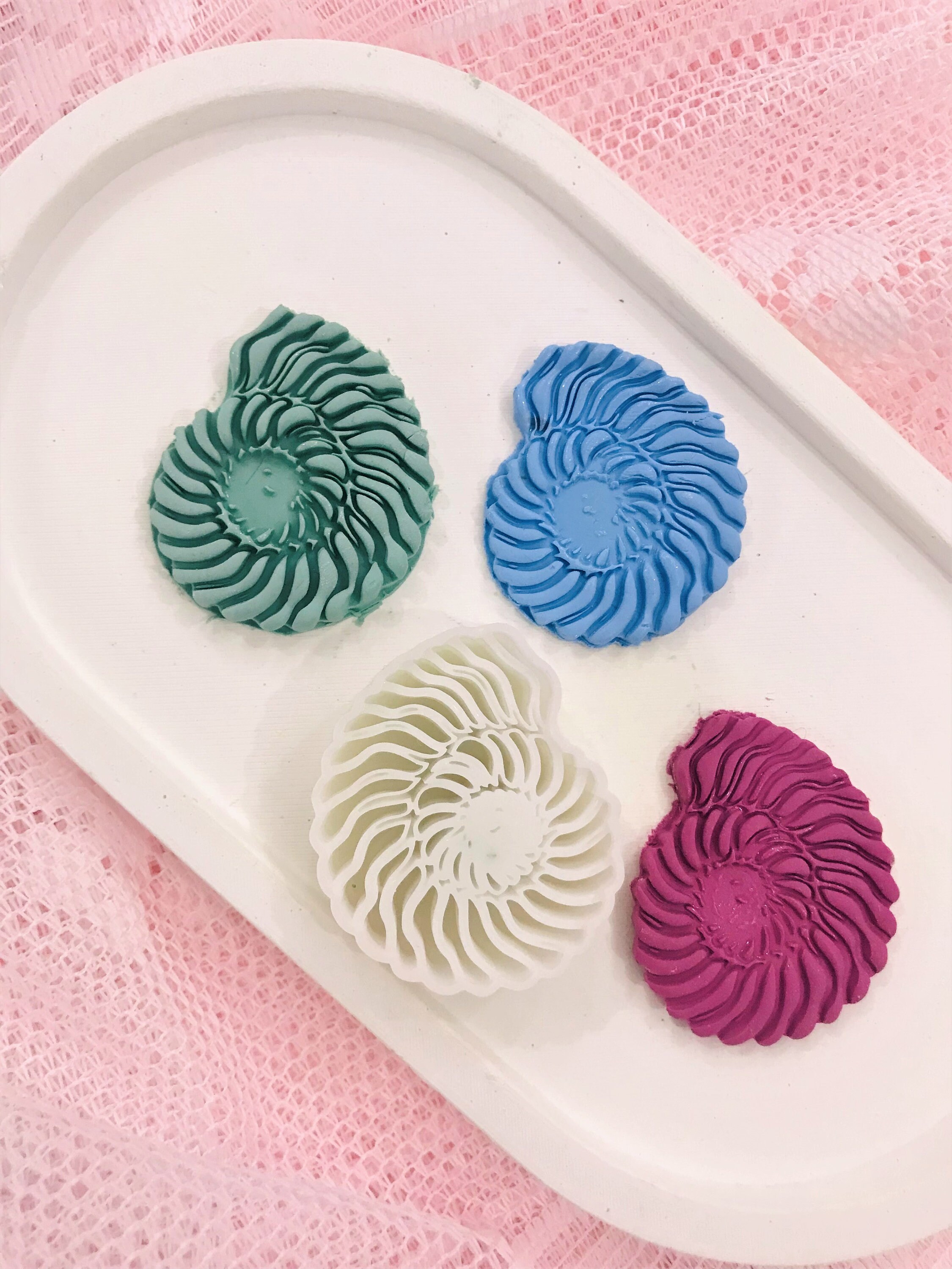 Sea Snail STL File for 3D Printing, Polymer Clay Cutter Stl File, Clay ...
