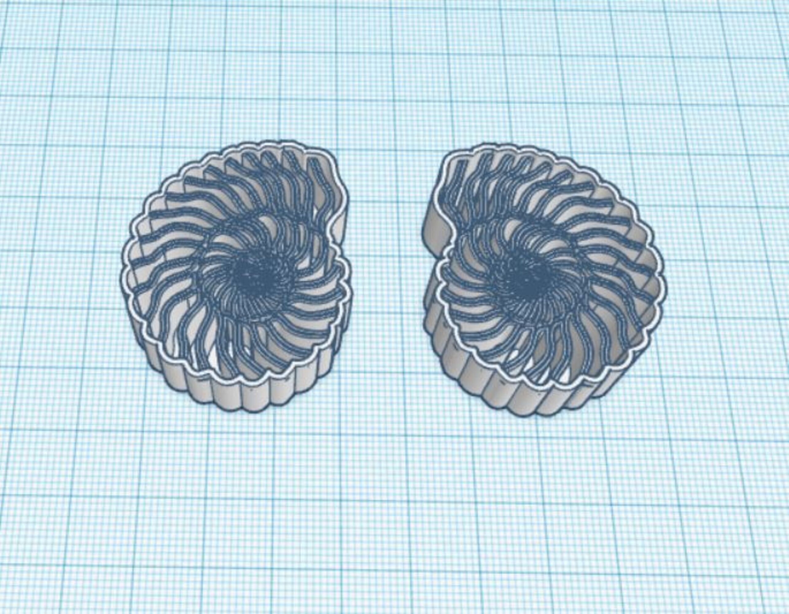 Sea Snail STL File for 3D Printing, Polymer Clay Cutter Stl File, Clay ...