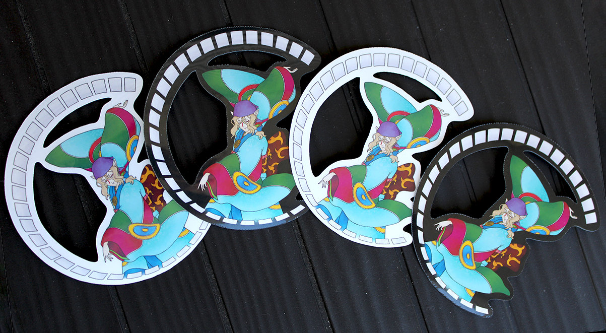 Kusuriuri Medicine Seller With Ofuda 3.5 Sticker - Etsy