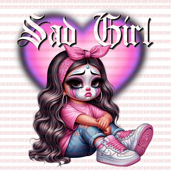 Chola Sad Girl Png - Etsy