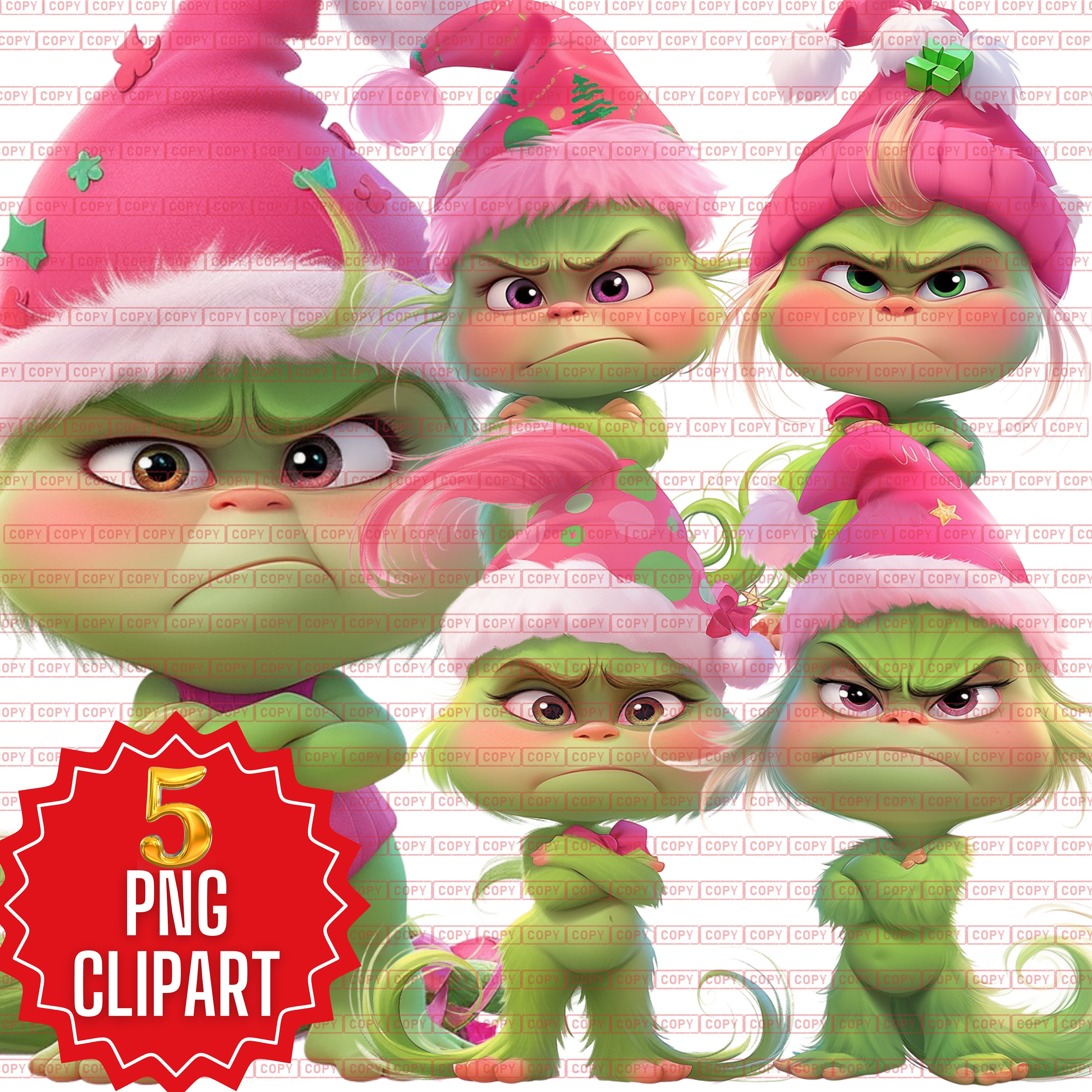 Grumpy Troll Clipart