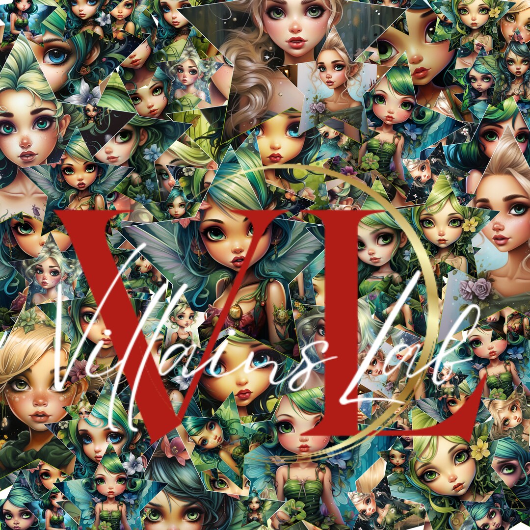 Beautiful Green Fairy Girl PNG fairy Magic Magical - Etsy