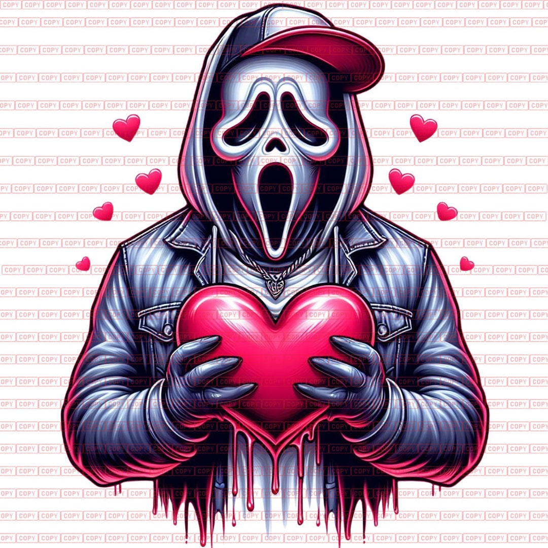 Gangster Valentines Gost Killer Horror Urban Trap Designs Sublimation ...