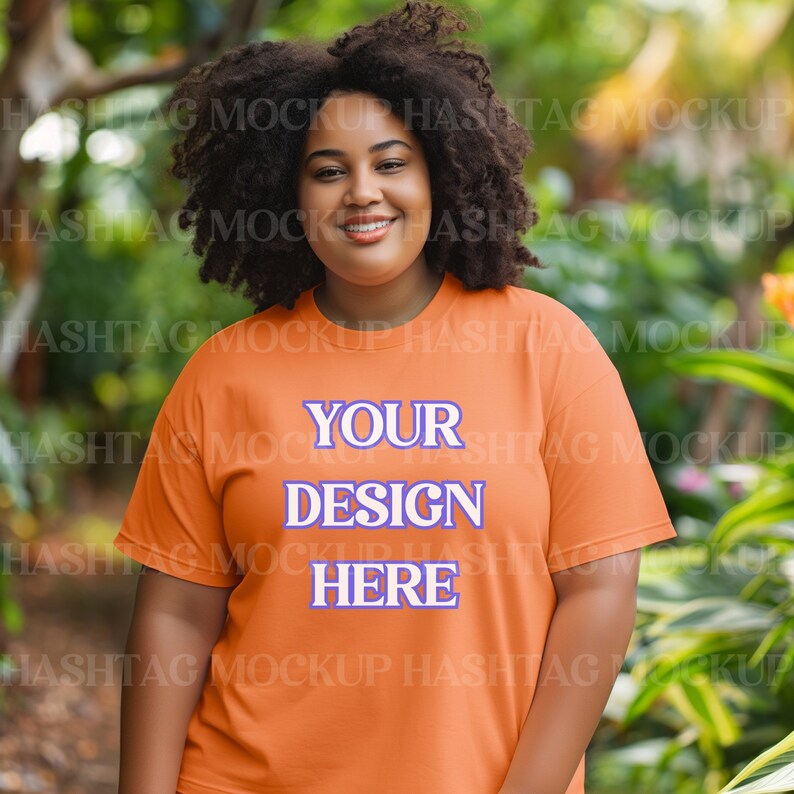 Comfort Colors Melon T-shirt Mockup, Black Model (JPG File) - Etsy