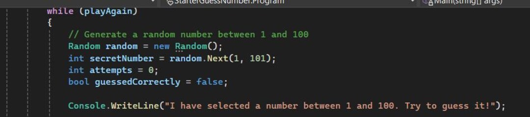 Interactive Multiplayer Guess the Number Game Source Code - Basic C# ...