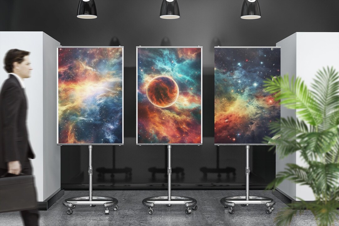 Universe Stars Digital Print Shining Stars Wall Art Stars Digital Print ...