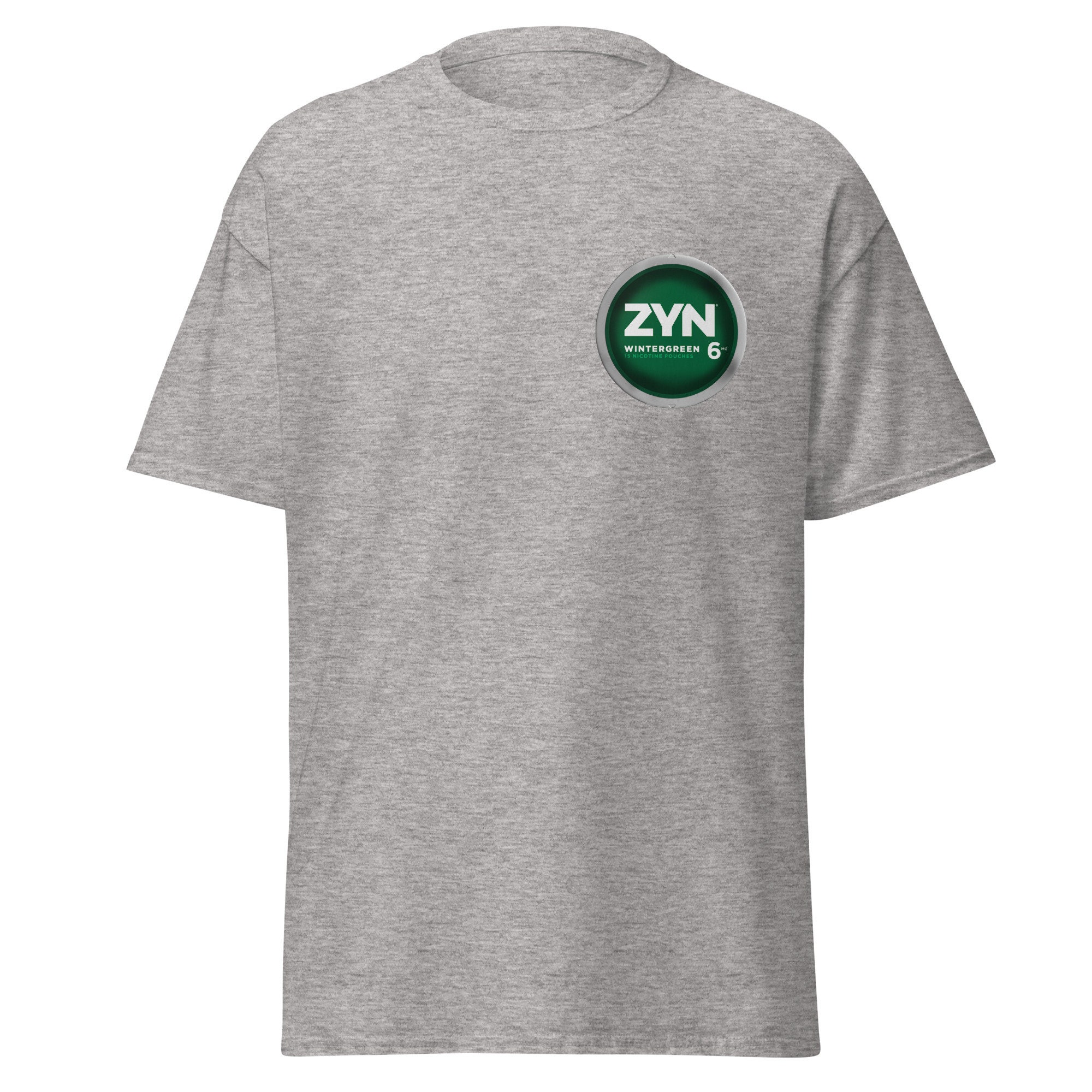 Zyn T-shirt/ Zyn Can / Wintergreen 6mg / Zynner - Etsy