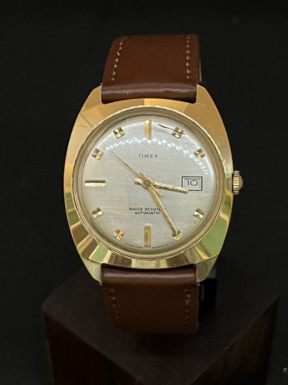 Vintage Men’s Timex Automatic Watch. 1970s - Gem