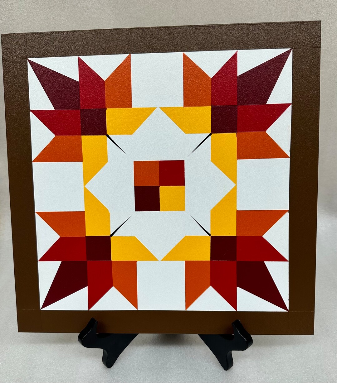 12 Hand Painted Mini Barn Quilt Aluminum Composite Ready to Ship Fall ...
