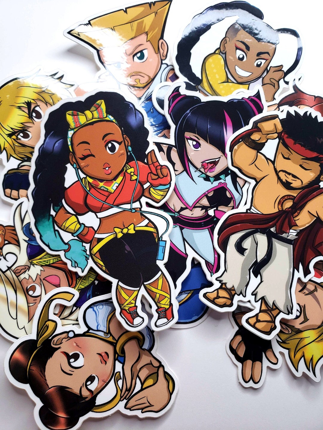Street Fighter and Strider Hiryu Vinyl Stickers - Etsy