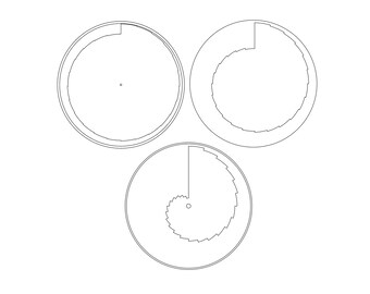 24 Hour Clock Face Bundle SVG - Etsy