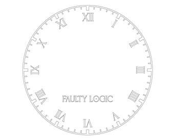 Clock SVG, Clock Face SVG, Farmhouse Clock Svg, Roman Numeral Clock ...