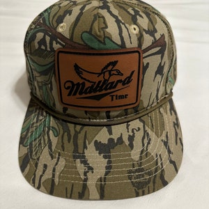 Mossy Oak Greenleaf Camo Goat Rope Snapback - Etsy