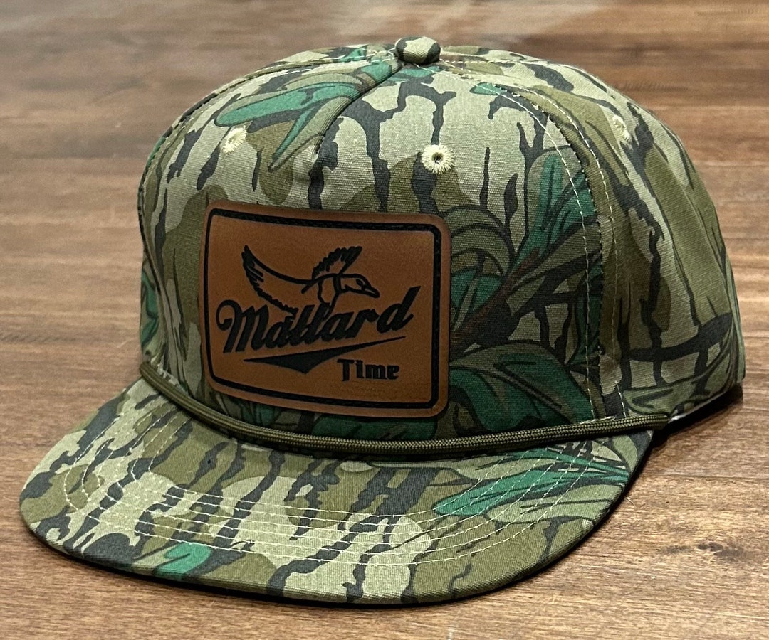 Mossy Oak Greenleaf Camo Goat Rope Snapback - Etsy