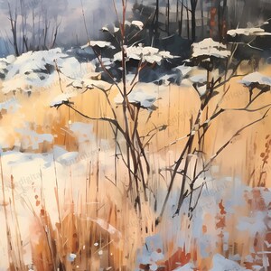 Winter Scenery to PRINT, Winter Digital Download PRINT, Winter ...