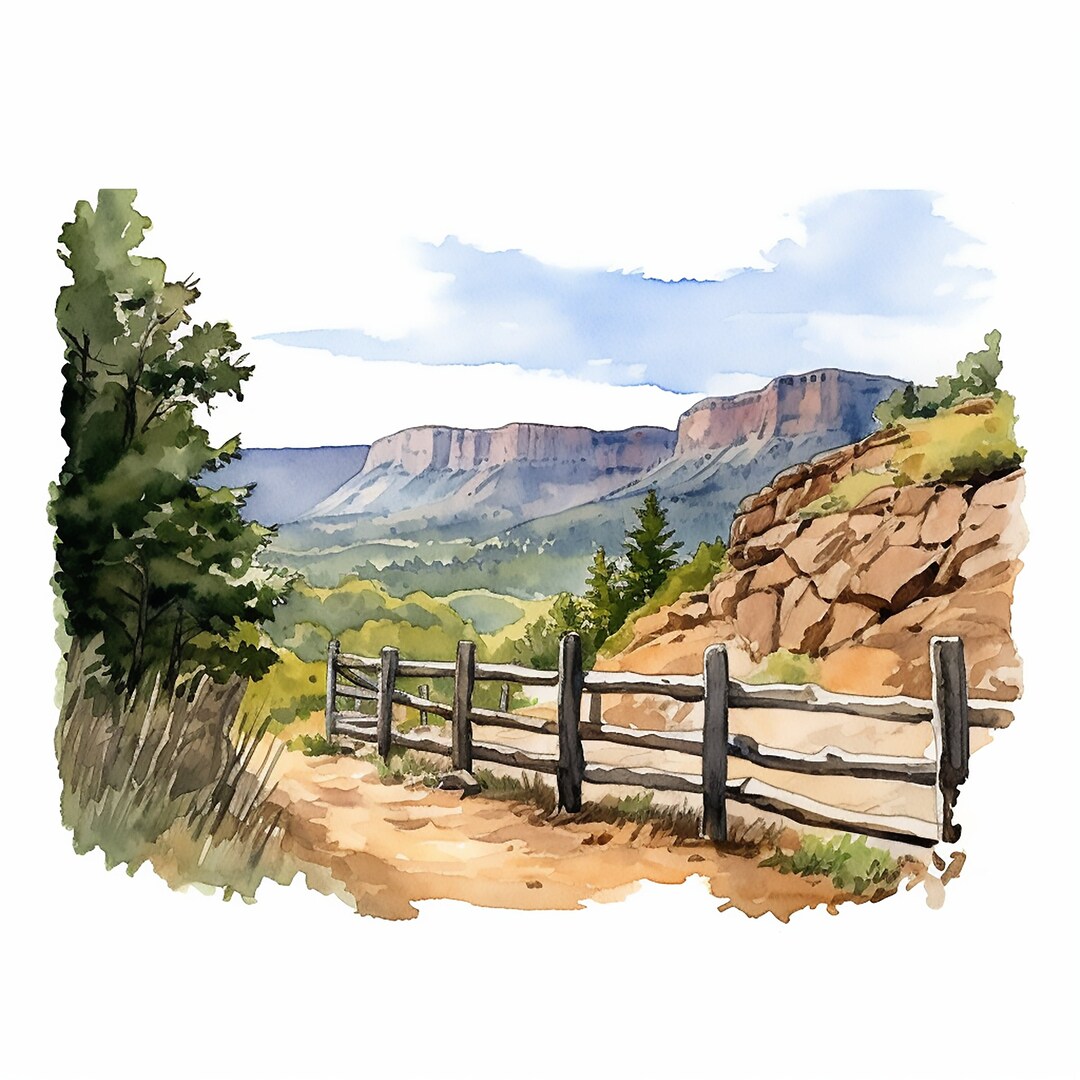 Watercolor Scenes, Mountain Scenes, Nature Scenes, Cliffs Art ...