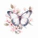 Watercolor Butterfly PNG Clipart Digital Download Printable - Etsy