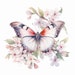Watercolor Butterfly PNG Clipart Digital Download Printable - Etsy