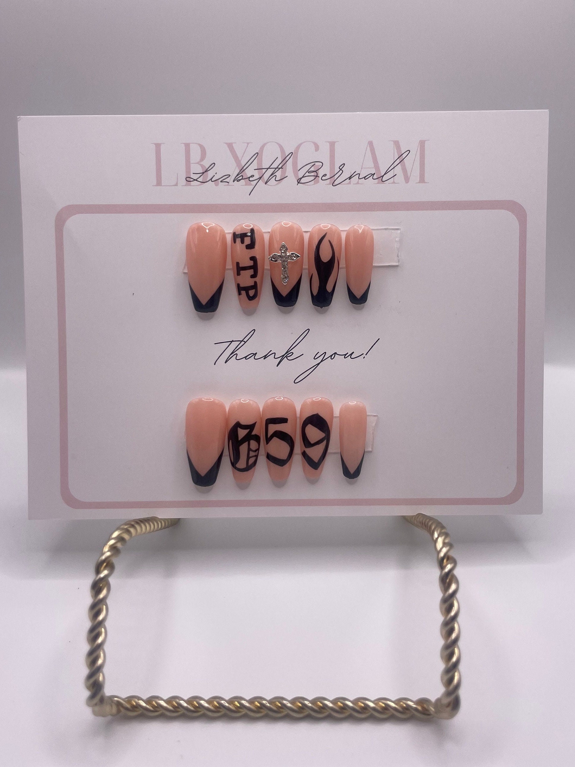 G59 Press on Nails - Etsy