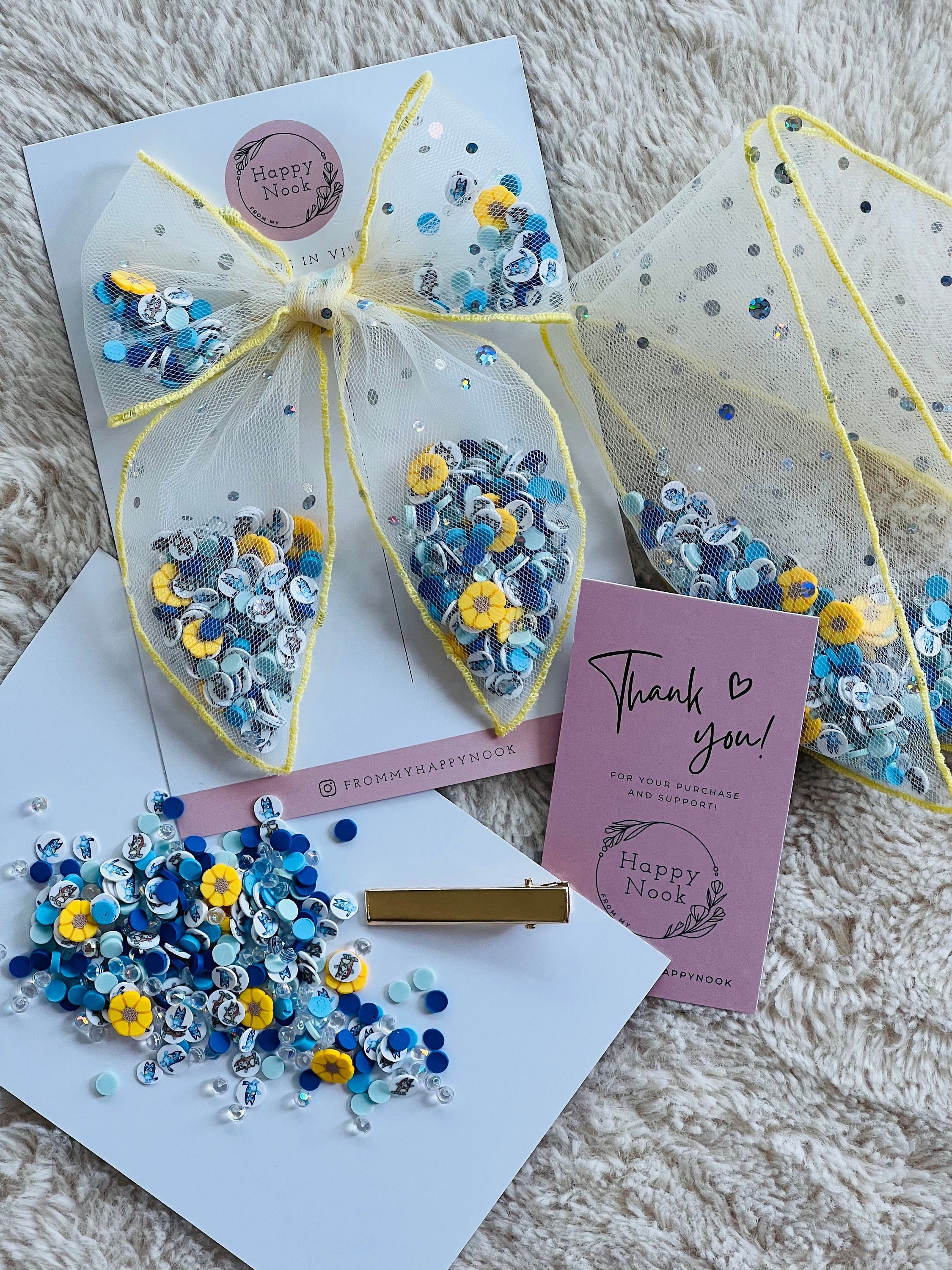 Bluey and Bingo Shaker Bows - Etsy