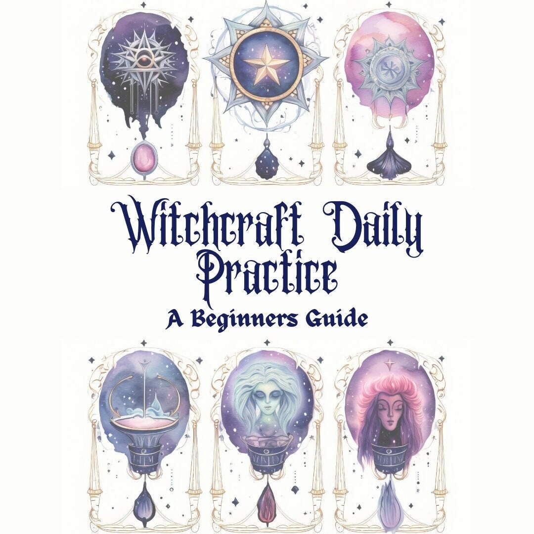 Witchy Planner, Digital Witch Planner Downloadable Journal, Witch ...
