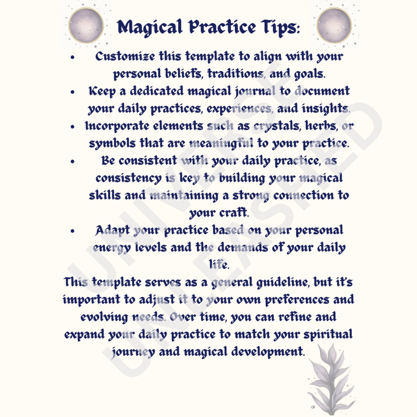 Witchy Planner, Digital Witch Planner Downloadable Journal, Witch ...
