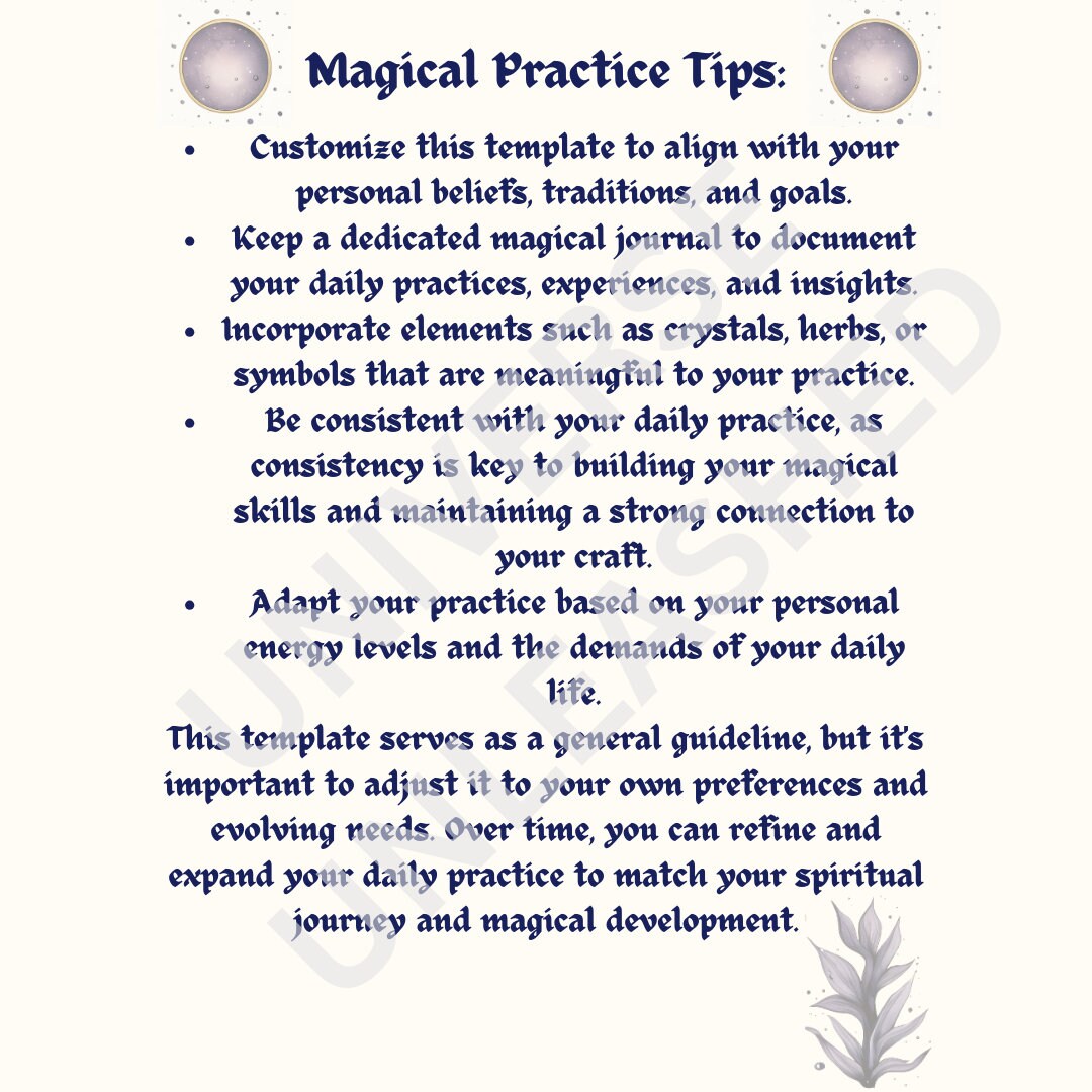 Witchy Planner, Digital Witch Planner Downloadable Journal, Witch ...