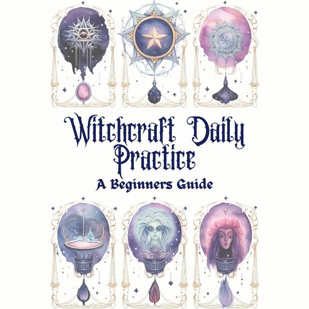 Witchy Planner, Digital Witch Planner Downloadable Journal, Witch ...