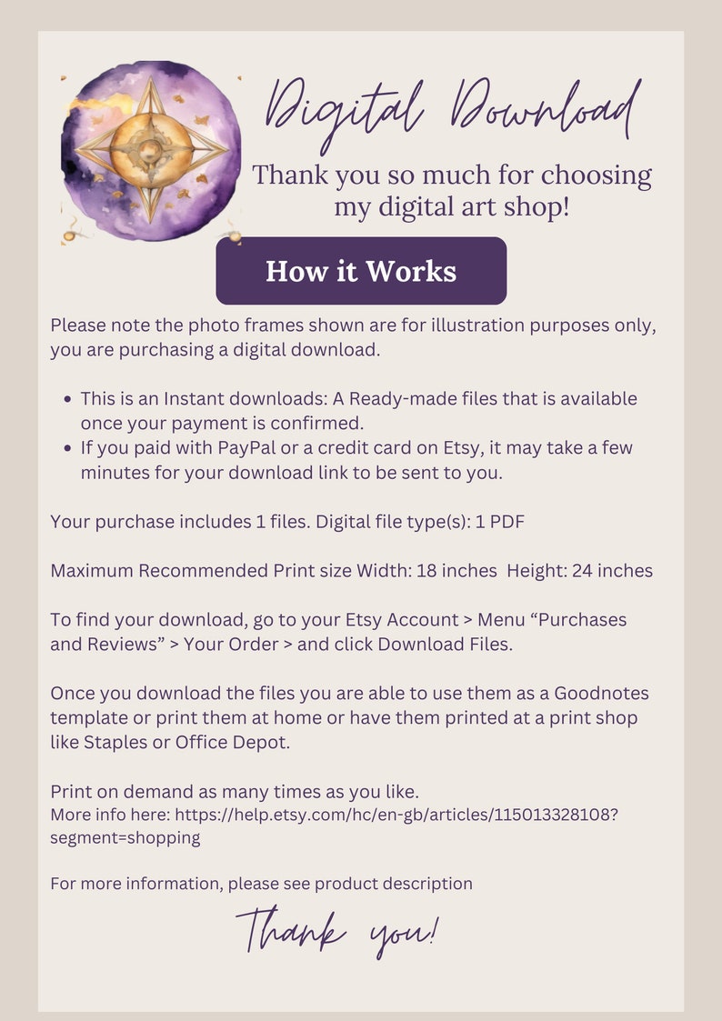 Witchy Planner, Digital Witch Planner Downloadable Journal, Witch ...