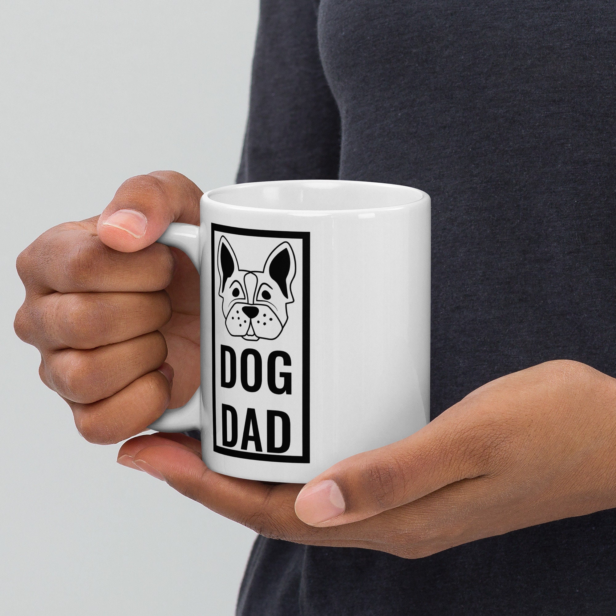 Mug Design, Mug Design Quote dog Dad - Etsy