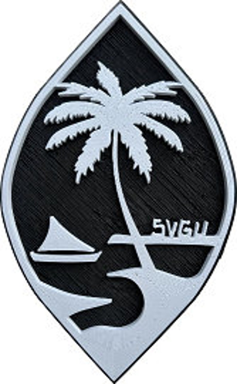 Guam Seal Tow Hitch Cover 3D PRINTED SVGU - Etsy