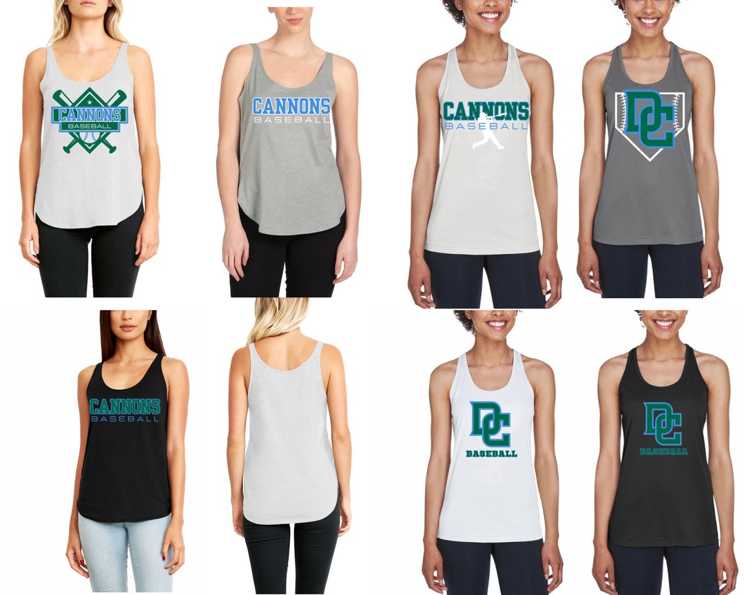 Cannons Baseball T-shirts and Tanks - Etsy