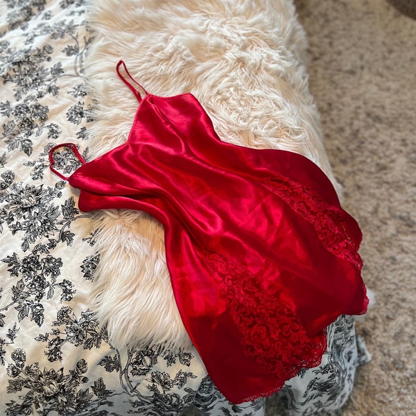 Red Lingerie - Etsy