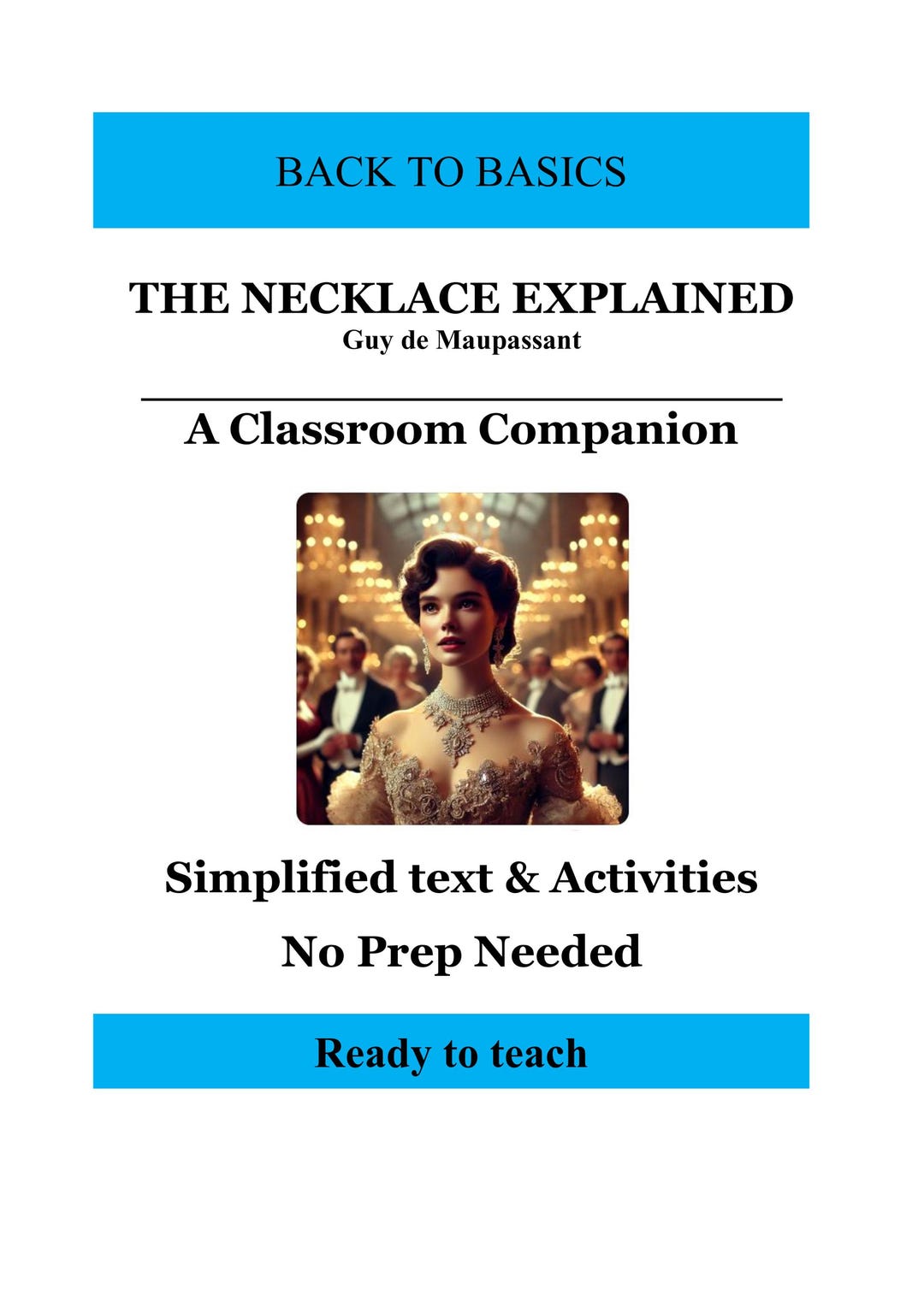 The Necklace Explained: A Classroom Companion (abridged Version) - Etsy