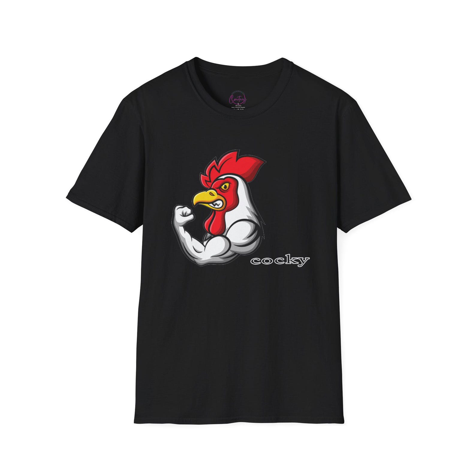 Cocky Shirt, Cockerel Shirt, Rooster Shirt, Funny Bird Shirt, Farm ...