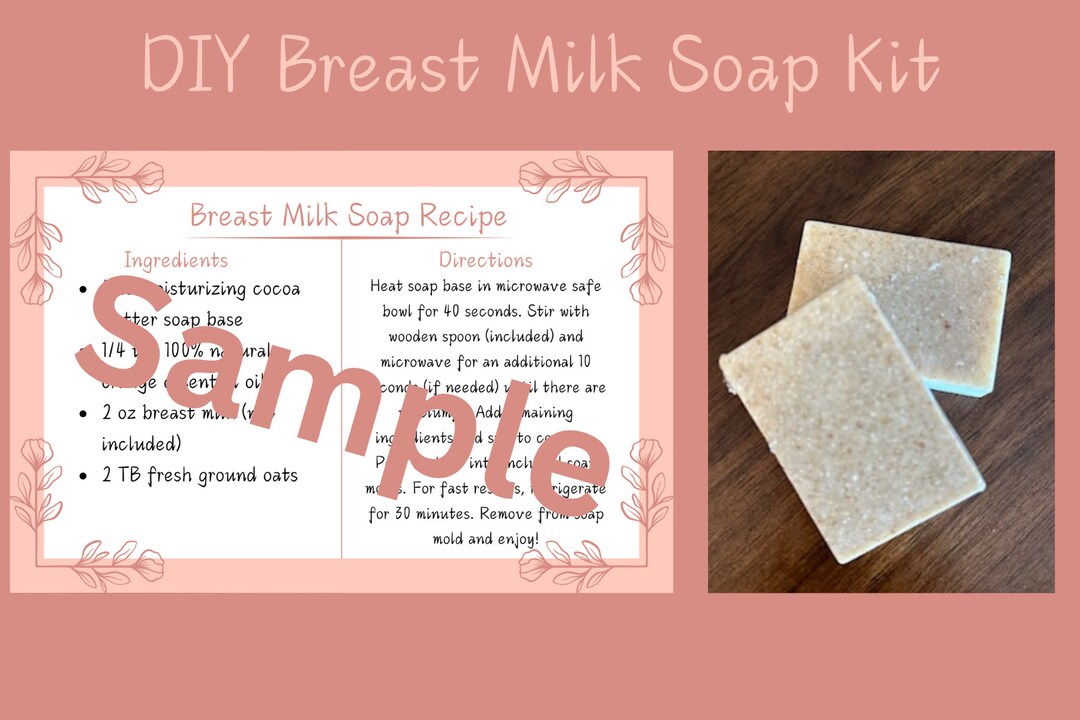 DIY Breast Milk Soap Kit - Etsy