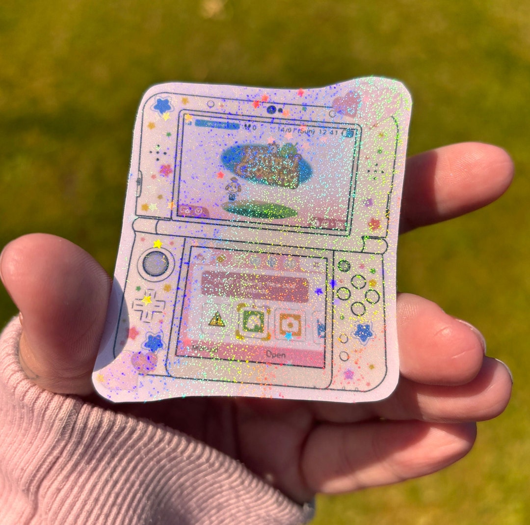 Cute Kawaii Console Nostalgia Animal Crossing Holographic Sticker Gift ...