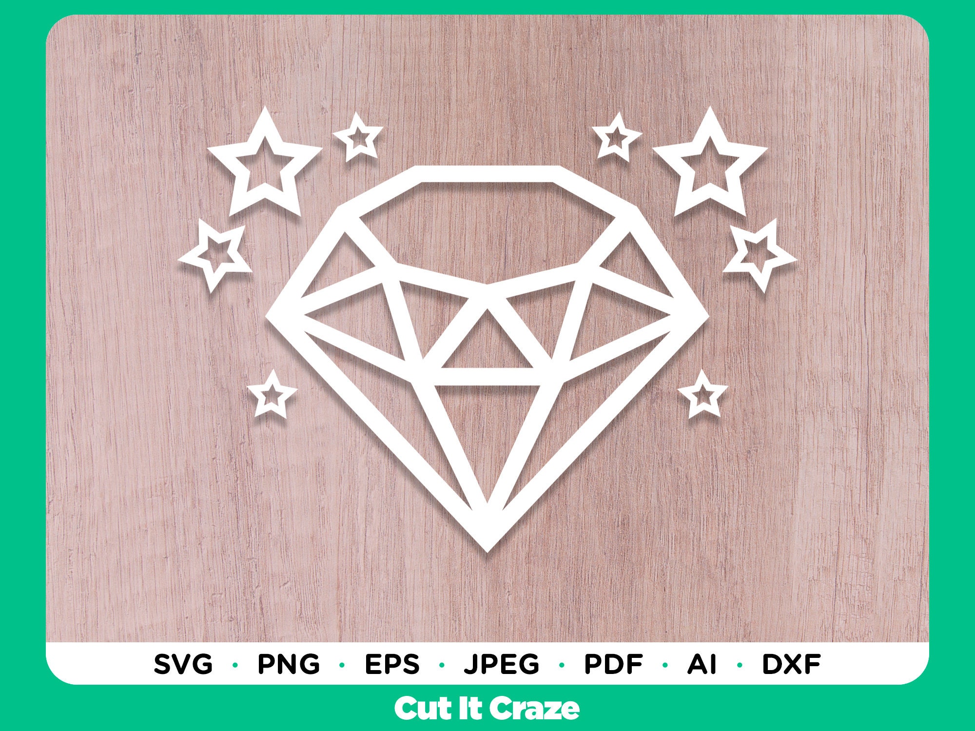 Emoji Diamond / SVG Cut File for Cricut, Clipart, T-shirt, Silhouette ...