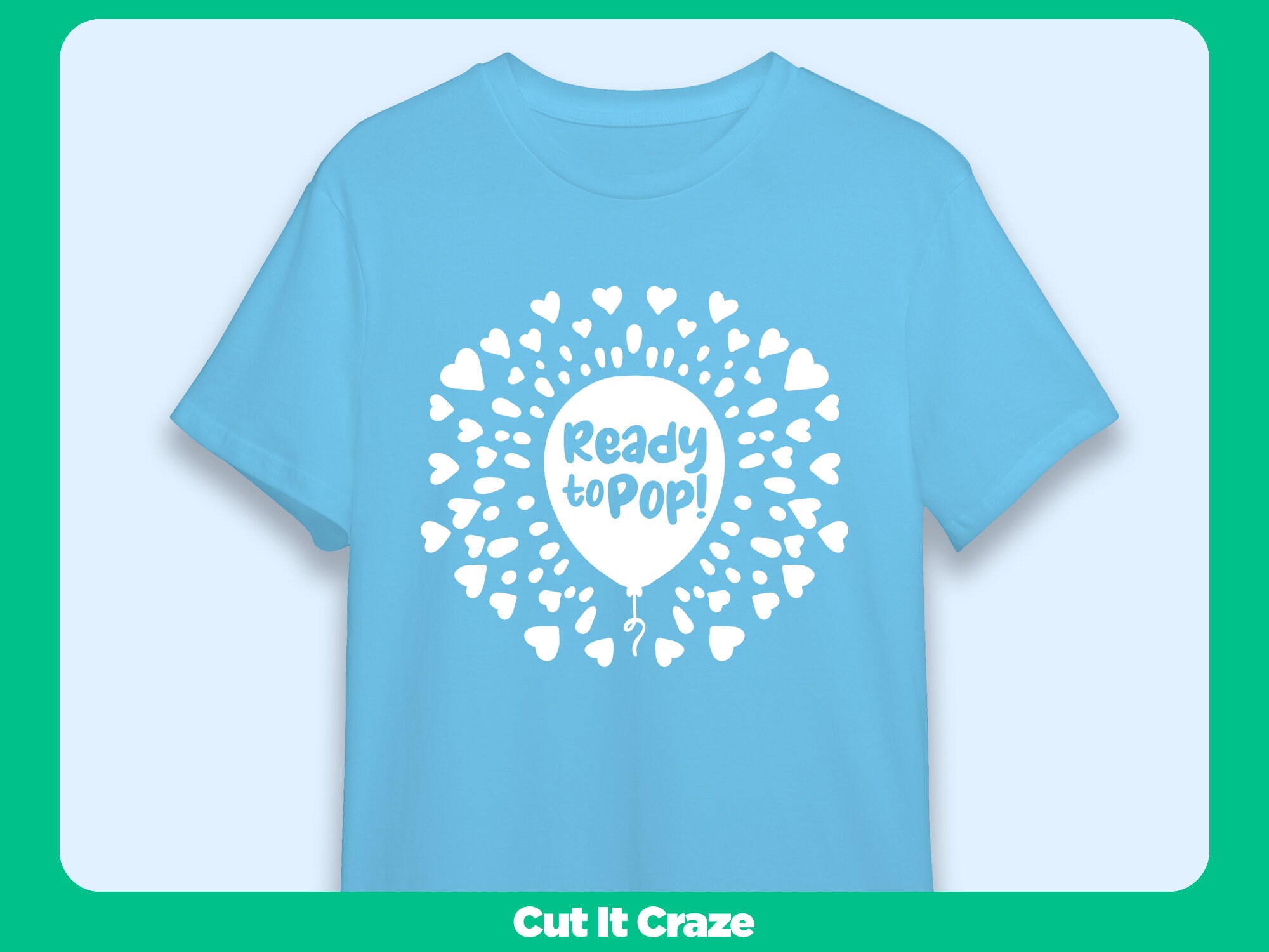 Ready to Pop / SVG Cut File for Cricut, Positive Vibes, Inspirational ...