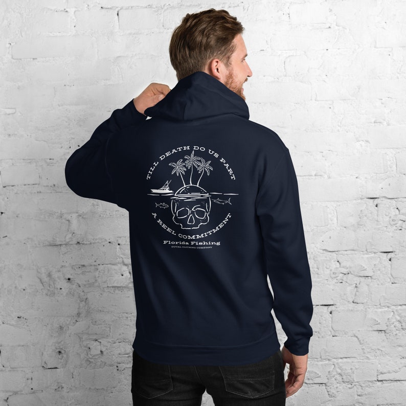 Duval Clothing Co. - REEL COMMITMENT Fishing Hoodie - DUVAL - Florida ...