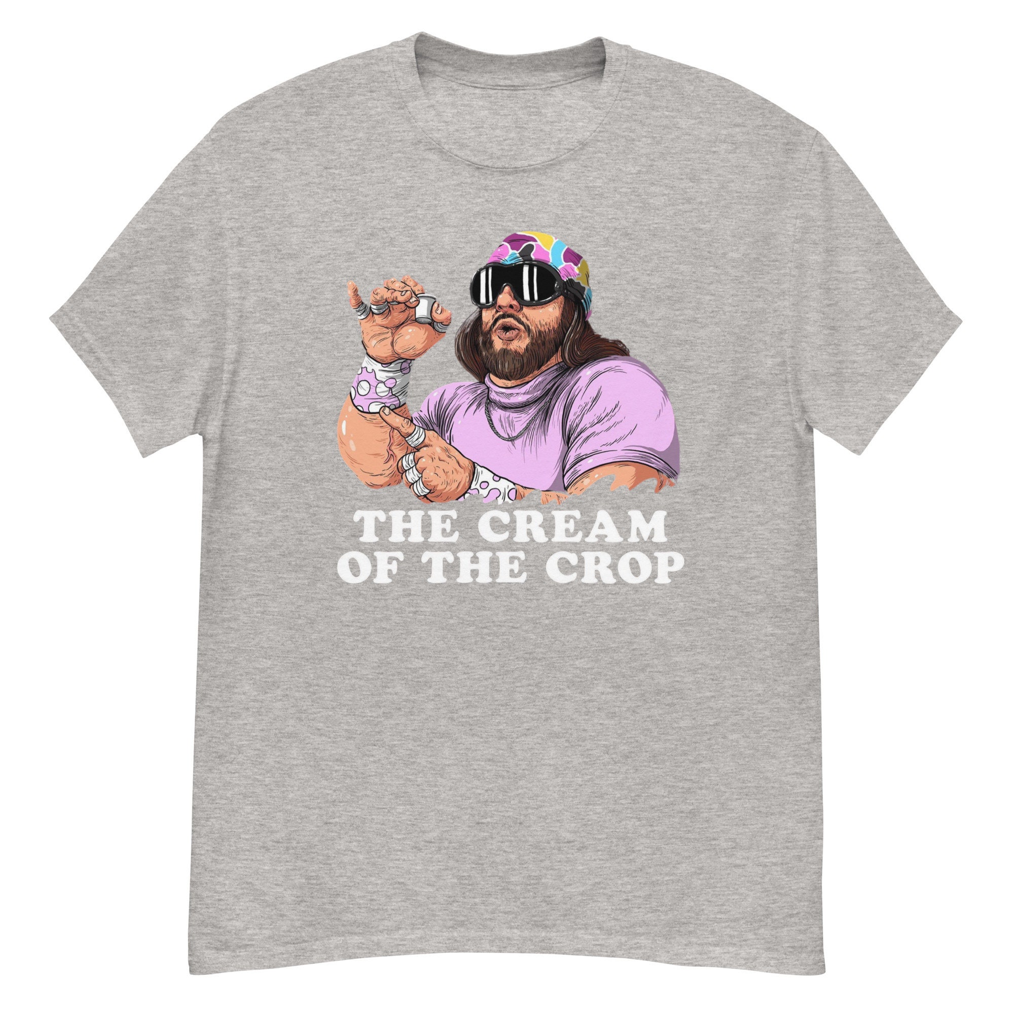 Macho Man Cream of the Crop Randy Savage Wwe Wwf Wrestlemania T-shirt ...